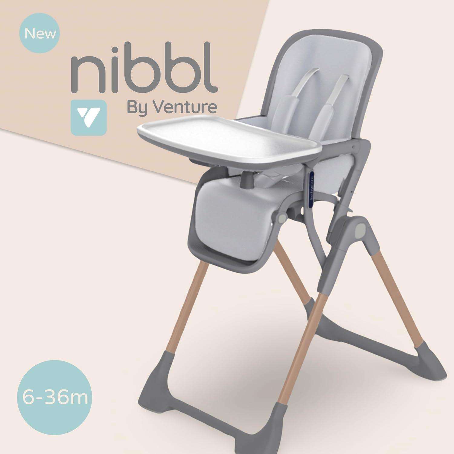 Nibbl Compact Baby & Toddler Highchair – Venture