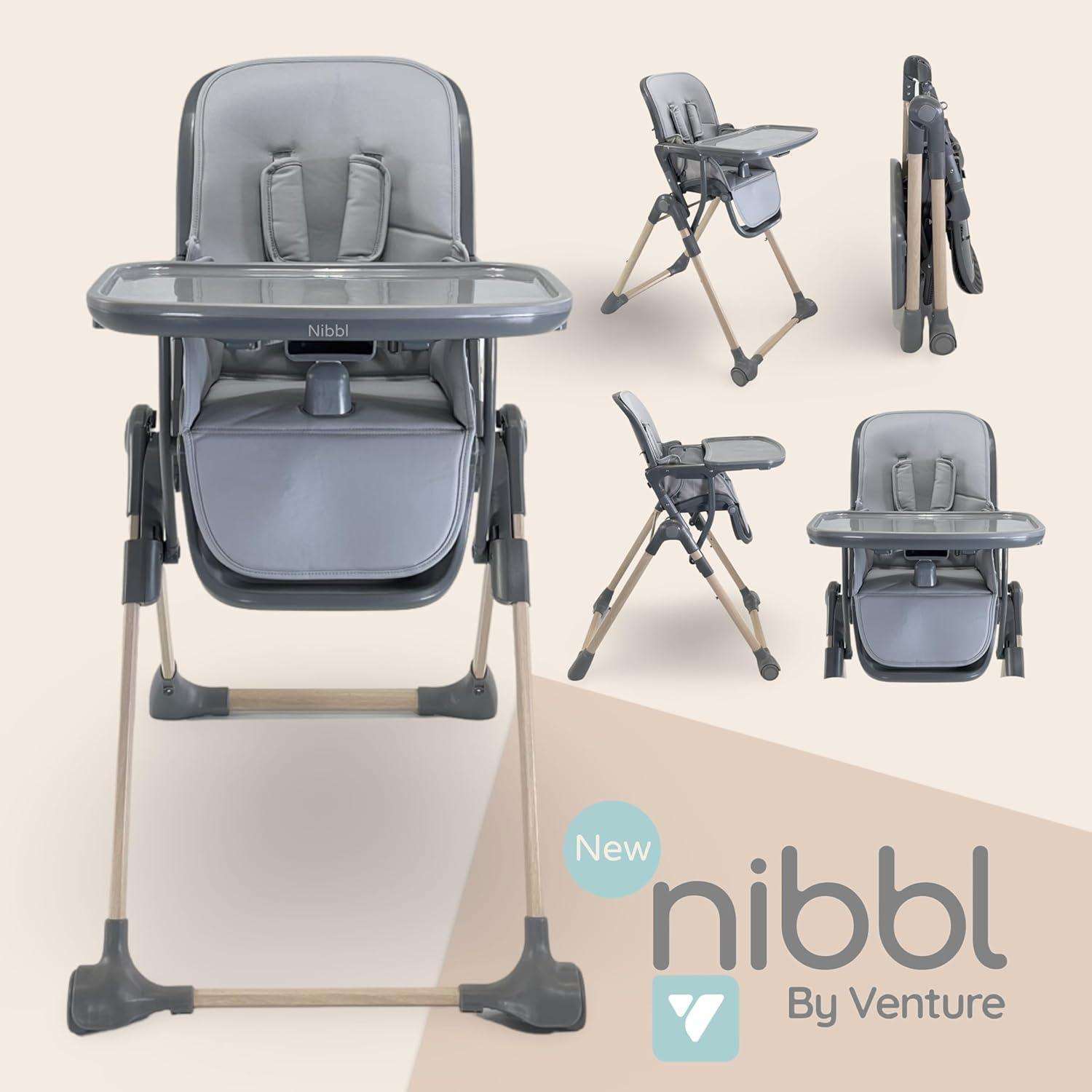 Nibbl Compact Baby & Toddler Highchair – Venture